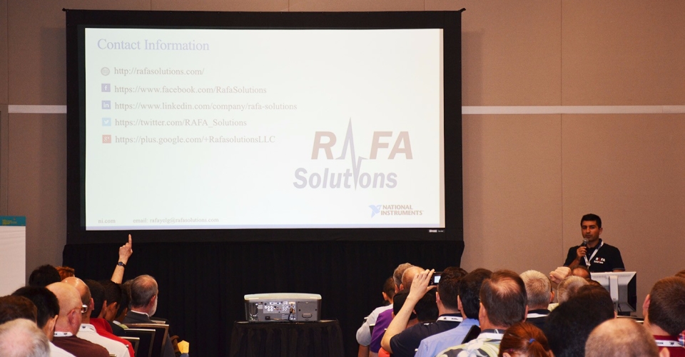 RAFA Solutions has participated in NIWeek 2016 Conference | RAFA Solutions