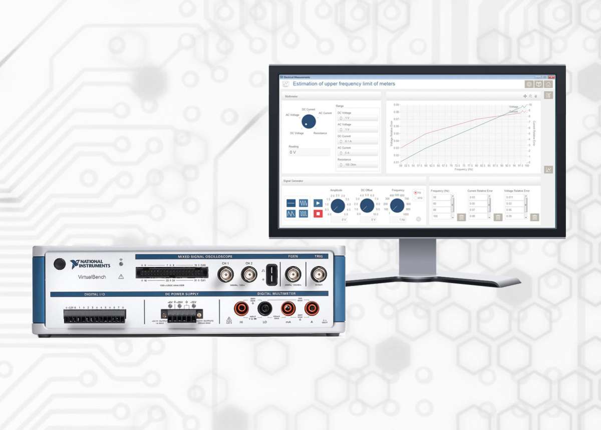 Electrical Measurements Lab based on NI VirtualBench | RAFA Solutions